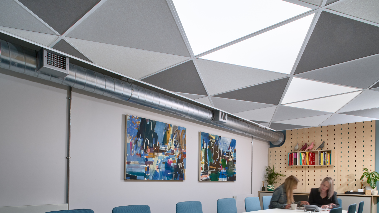 Material Source Studio enhances meeting room with bespoke ceiling ...