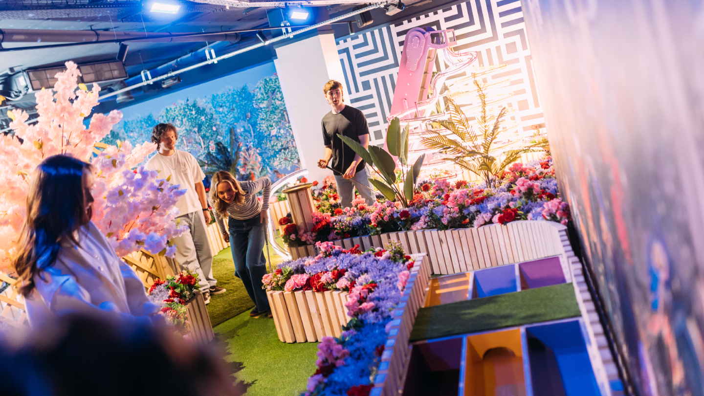 Newmor deliver wallcoverings for Northern Ireland entertainment hub - FX Design